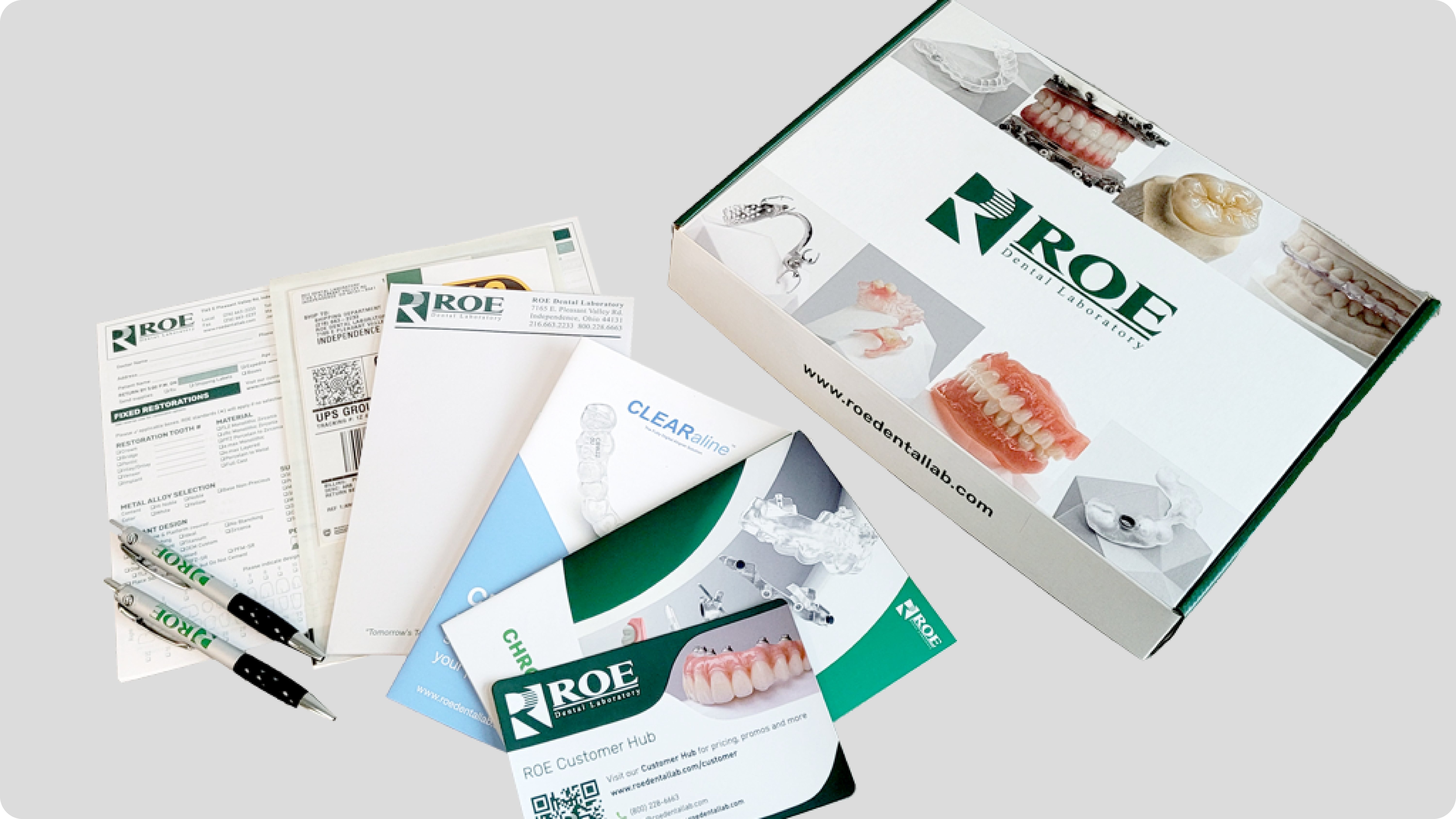 Working with ROE Dental Laboratory